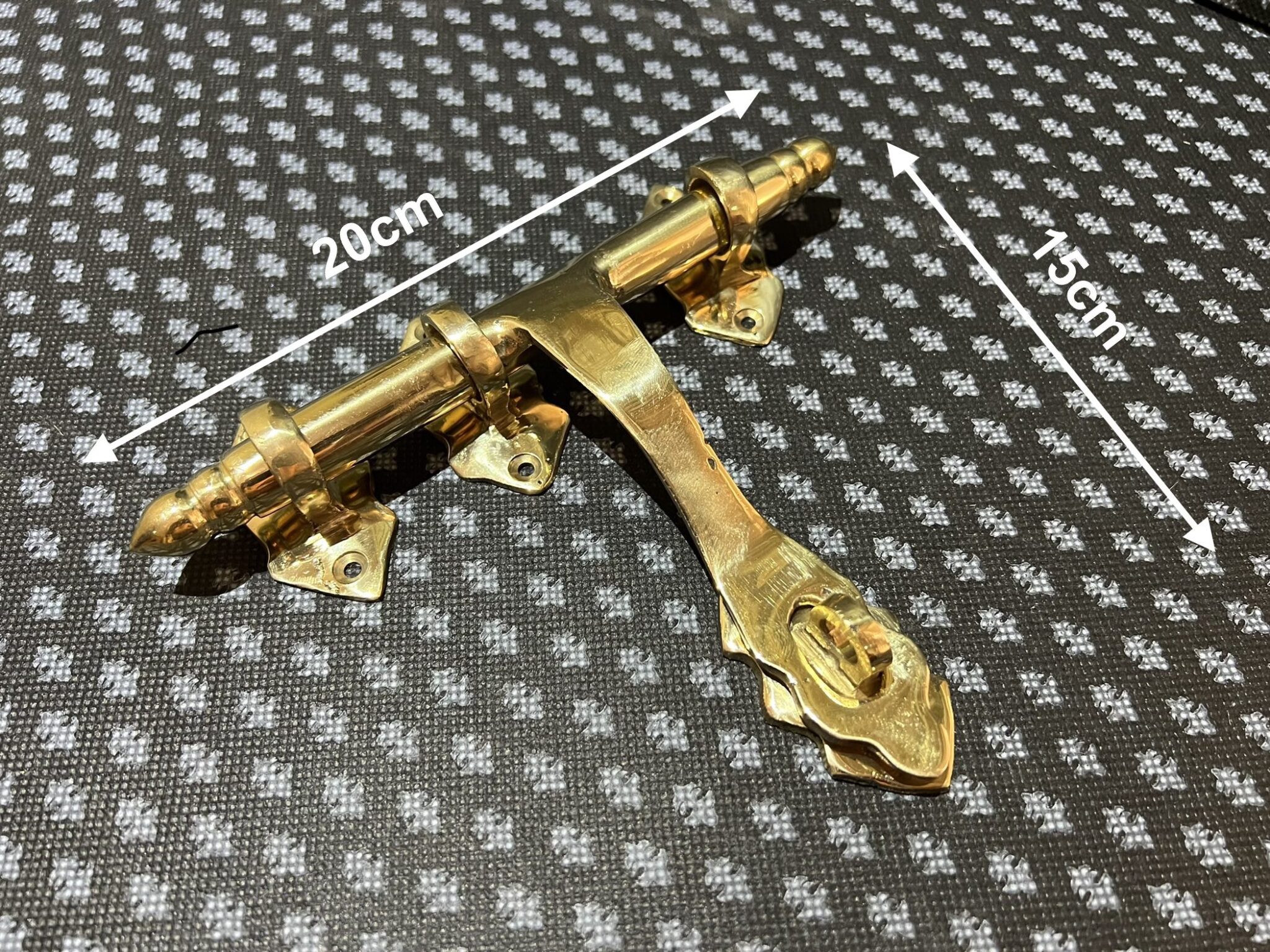 Handmade Moroccan Brass Latch – Buy 2 Get 1 Extra Free – Size 20cm/15cm ...